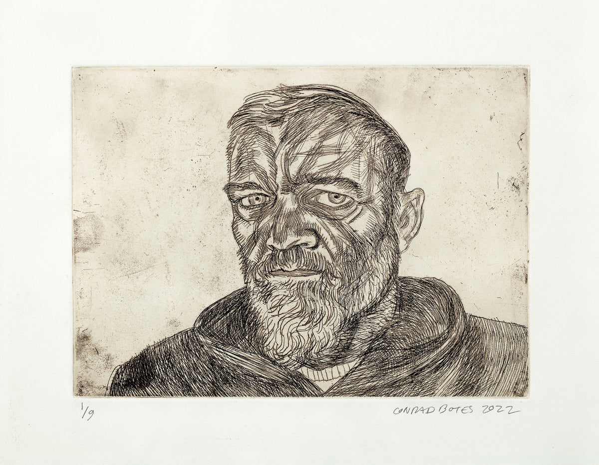 "Selfportrait" (Conrad Botes, 2022) – Bitterkomix