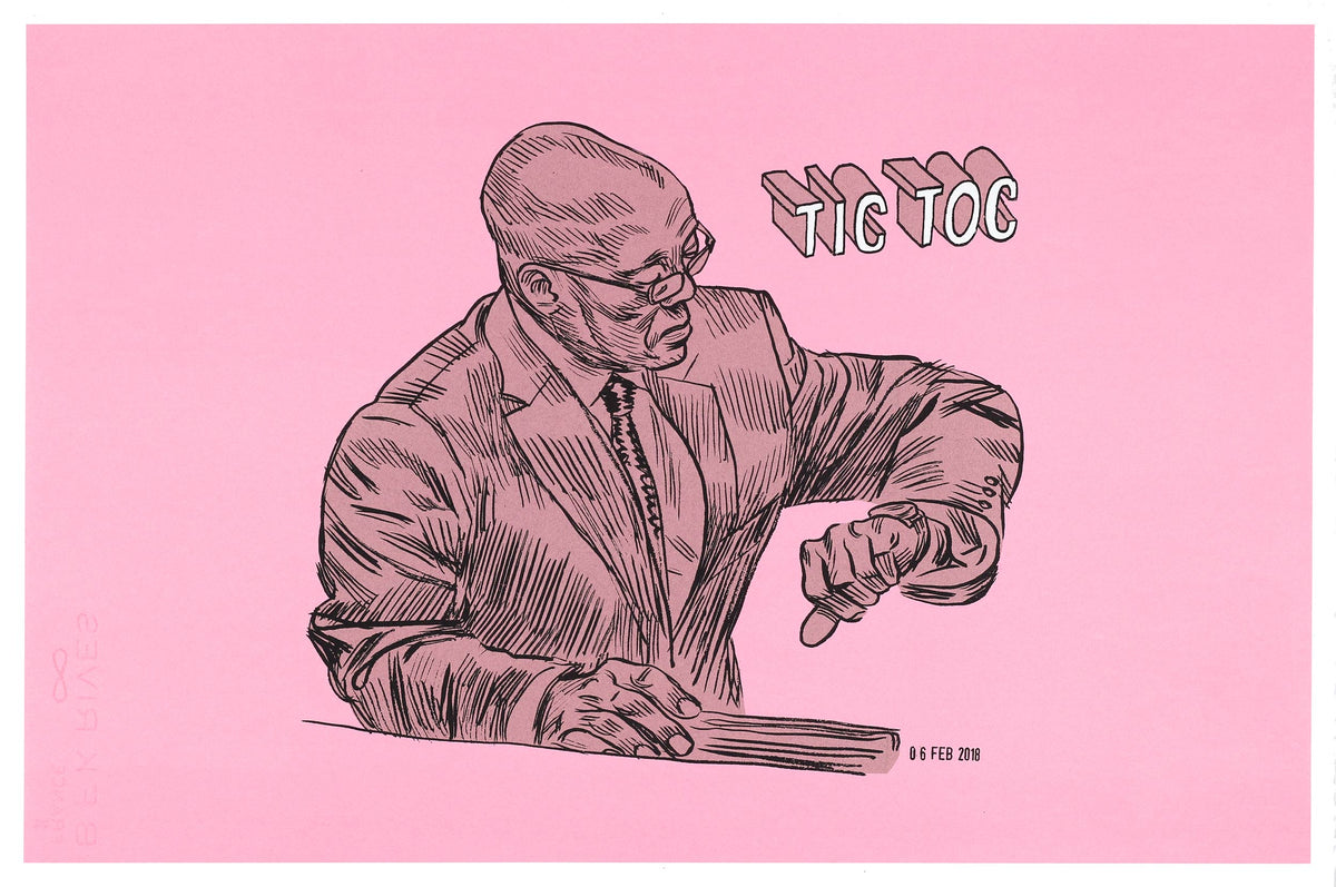 "Time" (Conrad Botes, 2018) – Bitterkomix